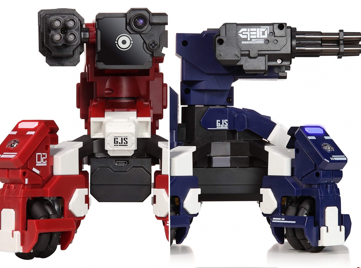 GJS - Robot De Combat GEIO FPS Avec Reconnaissance Visuelle - Rouge ou ...