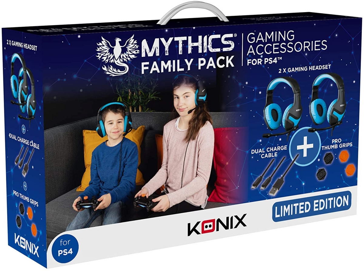 Soldes d'Hiver 2026 - Konix Family Pack : Micro-Casque PS-400 (x2 ...
