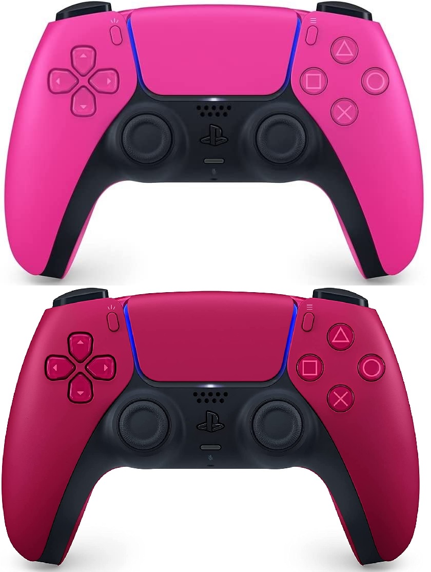 Manette DualSense pour PS5 - Nova Pink ou Cosmic Red - JVDeal.fr